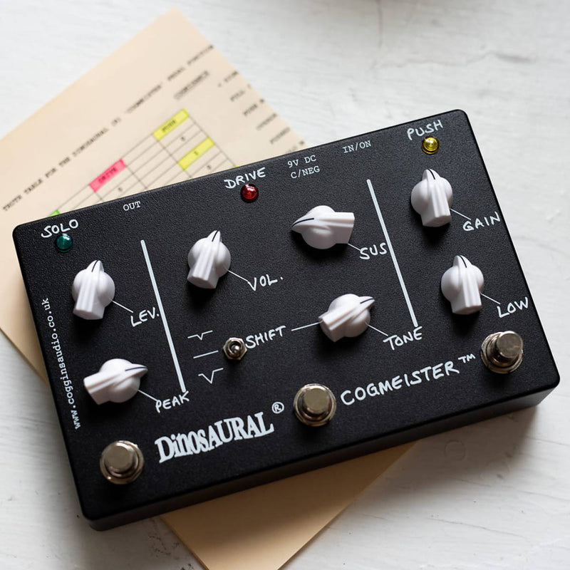 Dinosaural Cogmeister Overdrive Pedal | Cool Guitar Shop