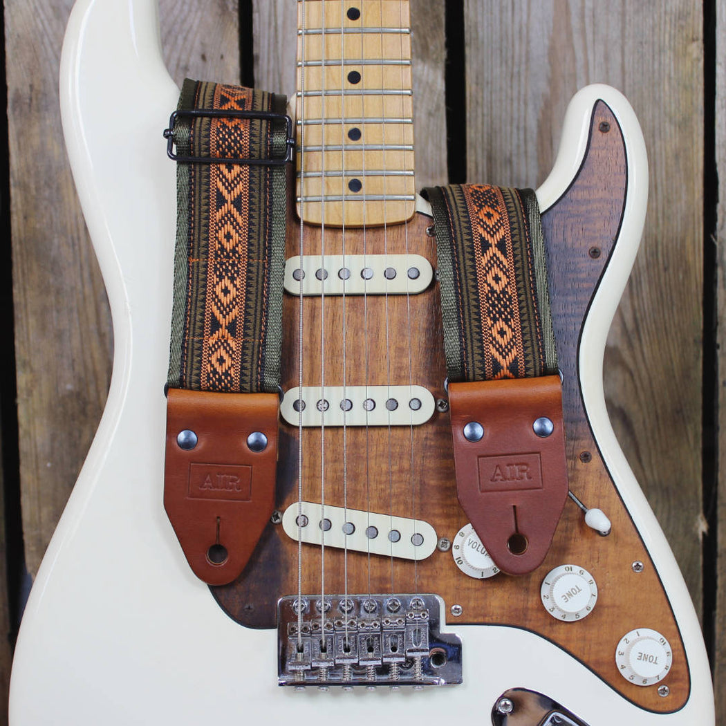 Air Straps Zephyr - Handmade Vintage Guitar Strap | Cool Guitar Shop