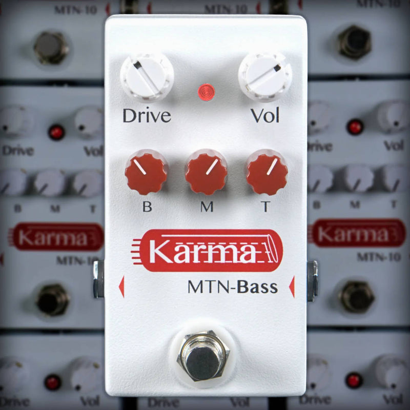 Karma MTN Bass Pedal - Ibanez Mostortion Clone | Cool Guitar Shop